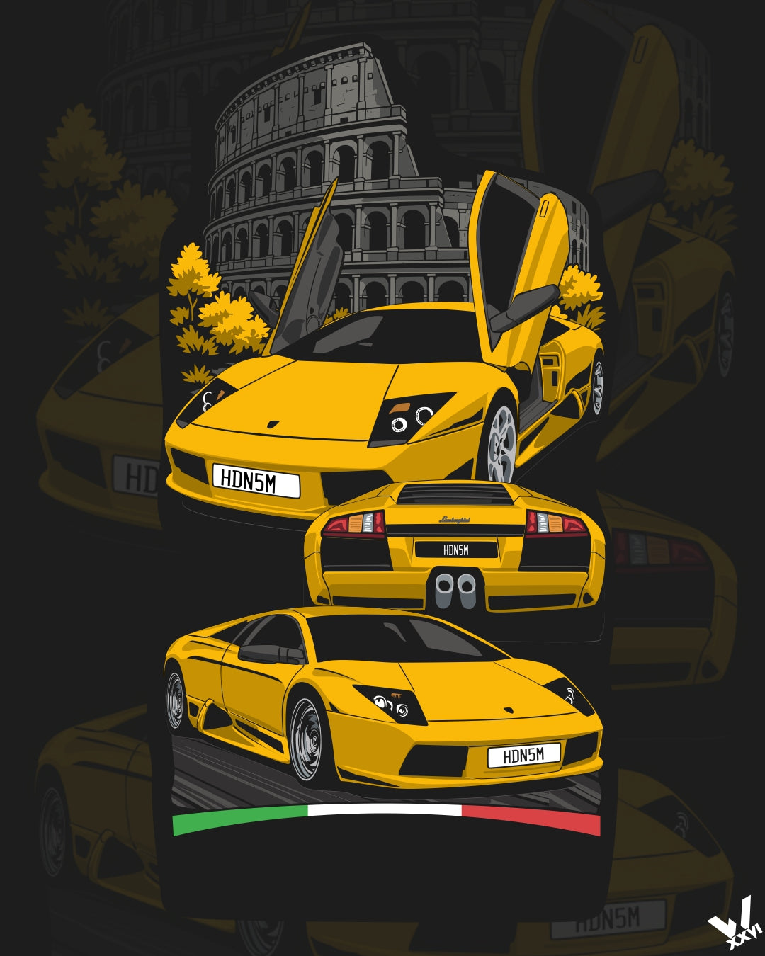 Lamborghini Mercilago – Walid26art