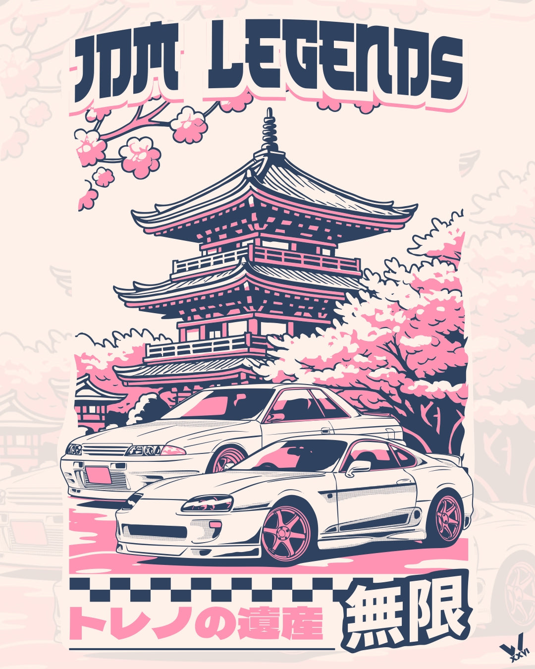 JDM LEGENDS – JDM Digital Artwork (PNG + Vector Download) – Walid26art