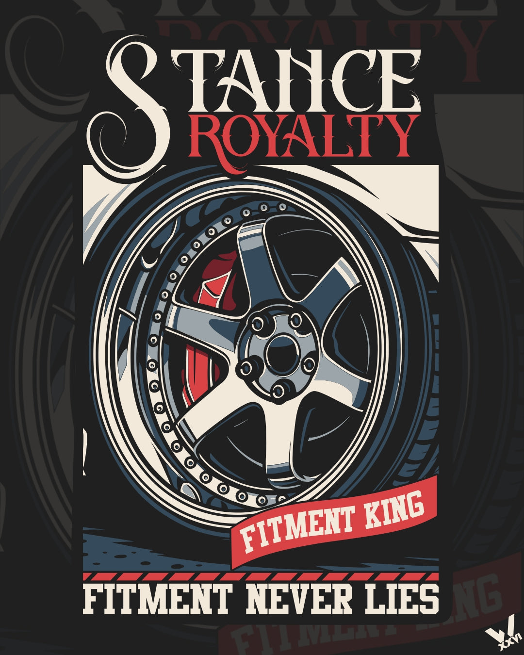 STANCE ROYALTY – JDM Digital Artwork (PNG + Vector Download) – Walid26art